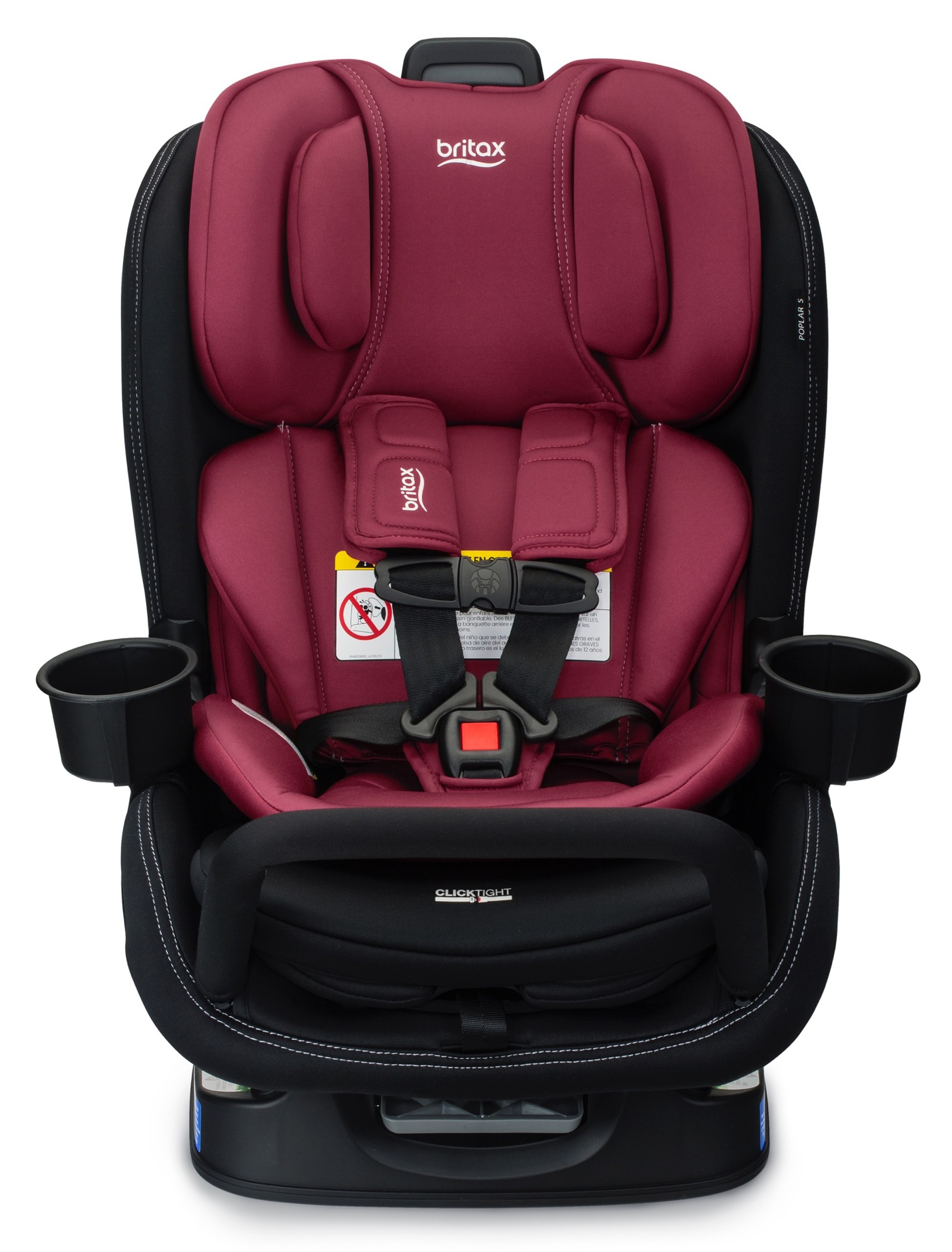 Britax Poplar S Clicktight Convertible Car Seat Ruby Onyx | Baby Bunting NZ
