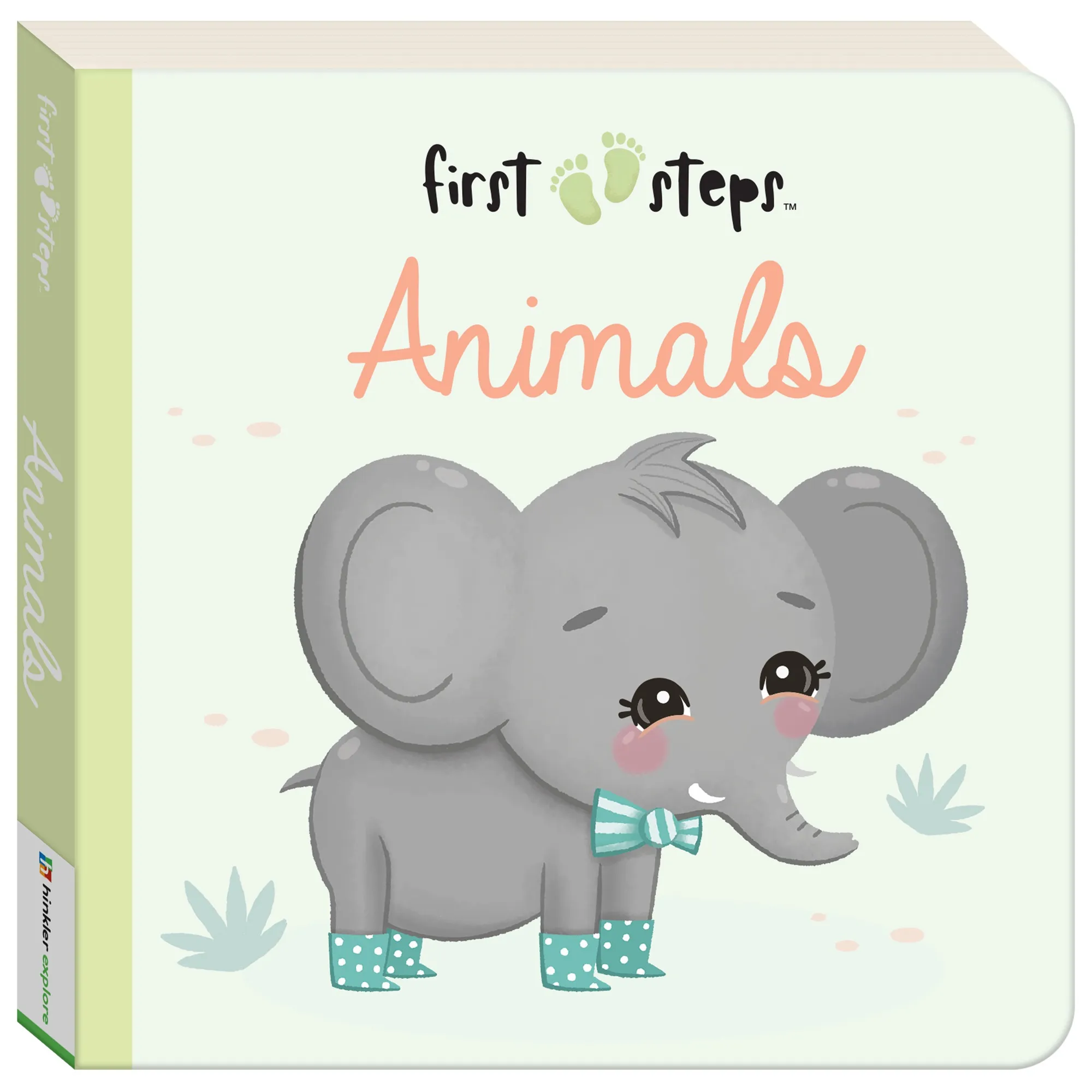 First Steps Animals Board Book | Baby Bunting AU