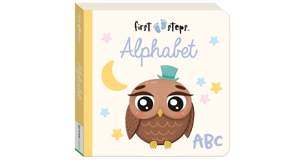 First Steps Alphabet Board Book | Baby Bunting NZ