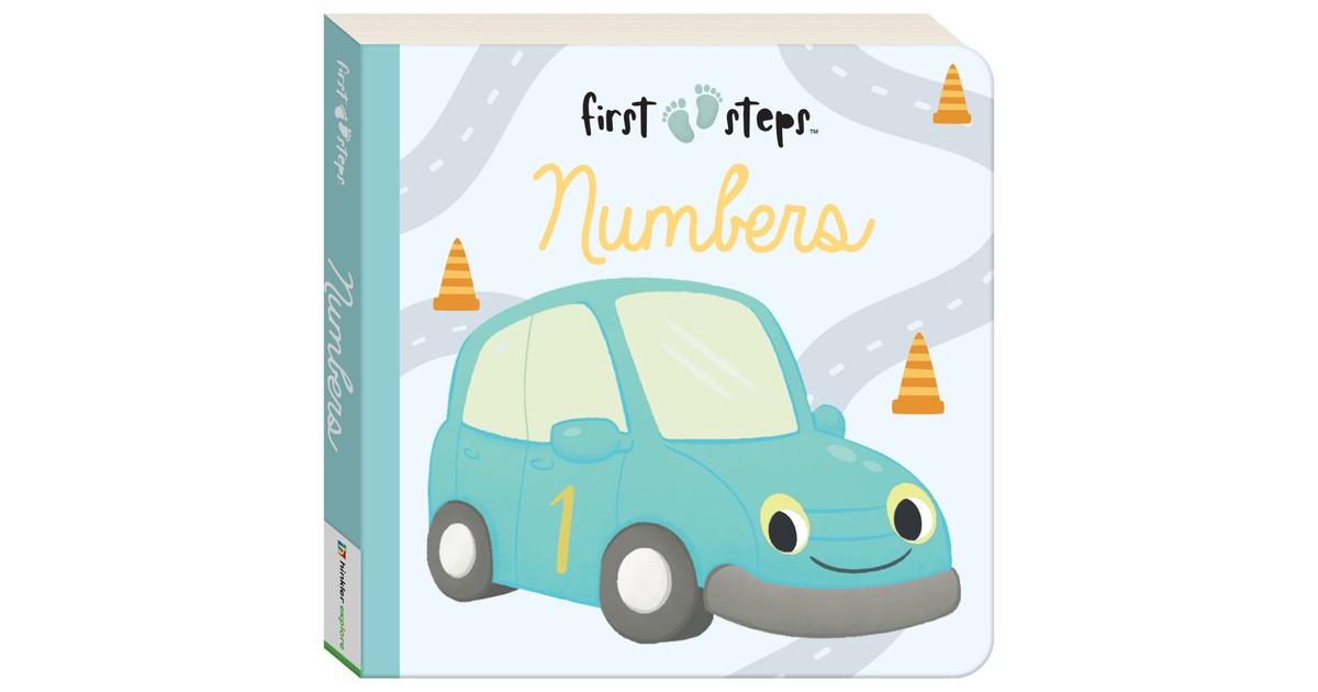 First Steps Numbers Board Book | Baby Bunting NZ