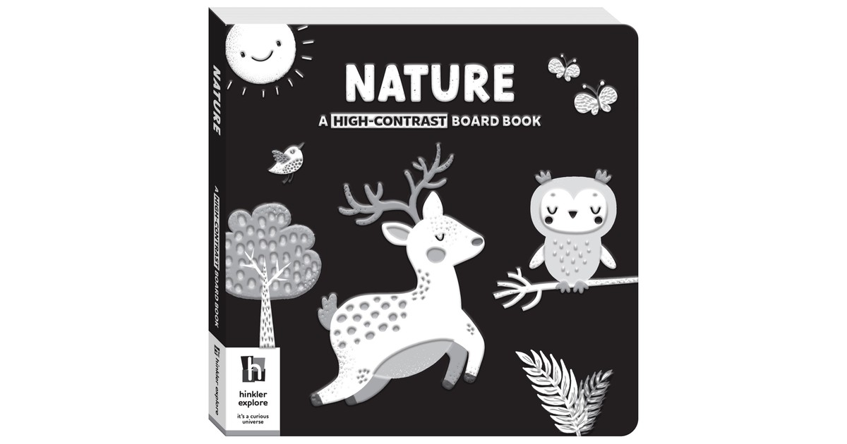 Nature A High-Contrast Board Book | Baby Bunting AU