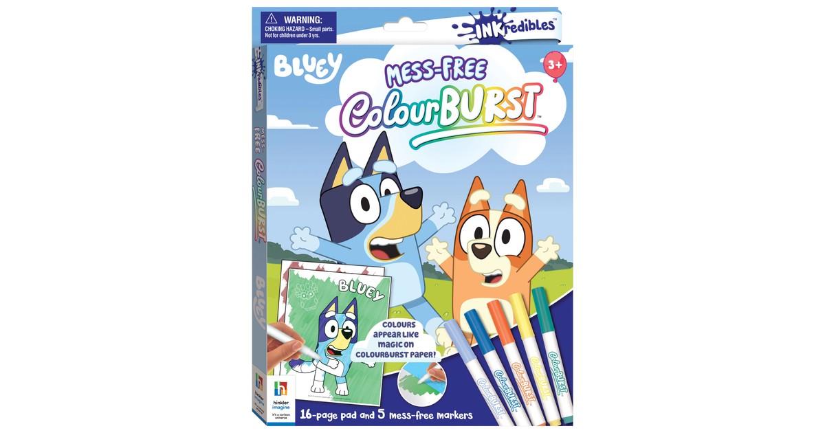 Inkredibles Colour Burst Bluey | Baby Bunting AU