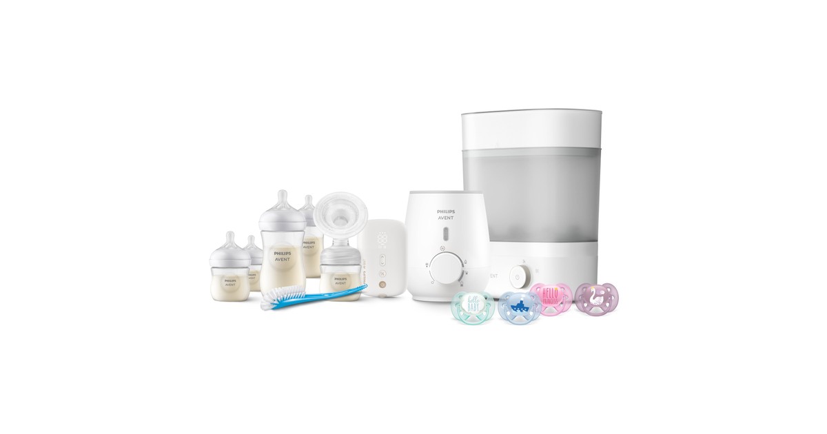 Avent Newborn Complete Starter Bundle | Baby Bunting AU