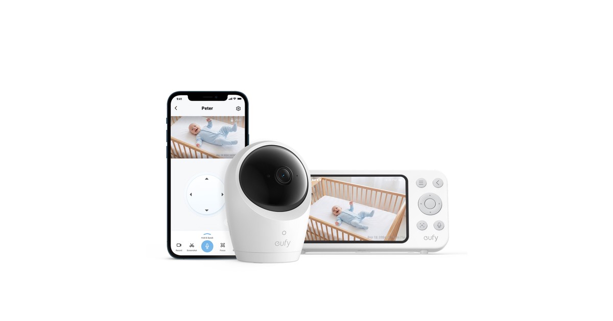Eufy Baby Monitor E20 | Baby Bunting AU
