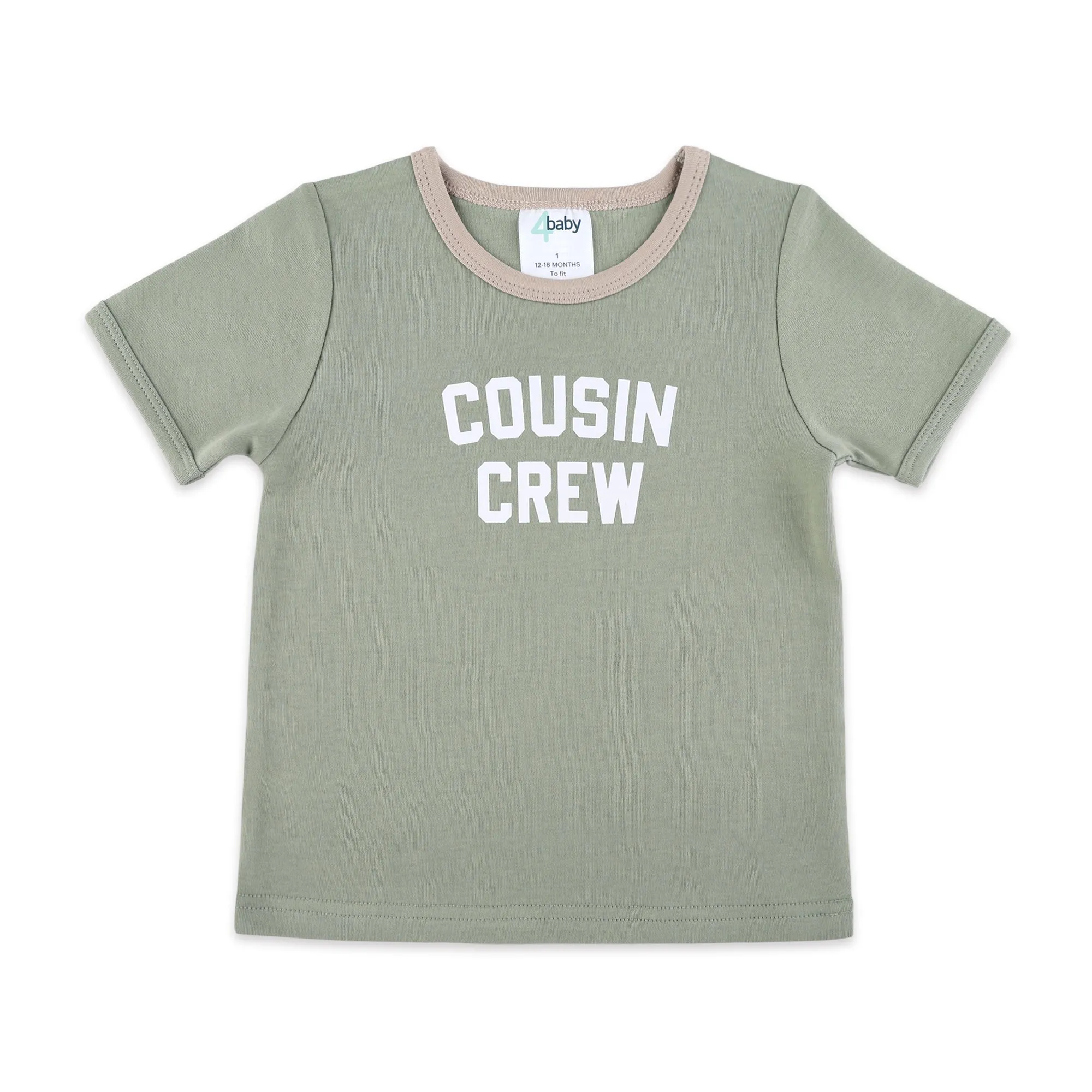 4baby T-Shirt Cousin Crew | Baby Bunting AU