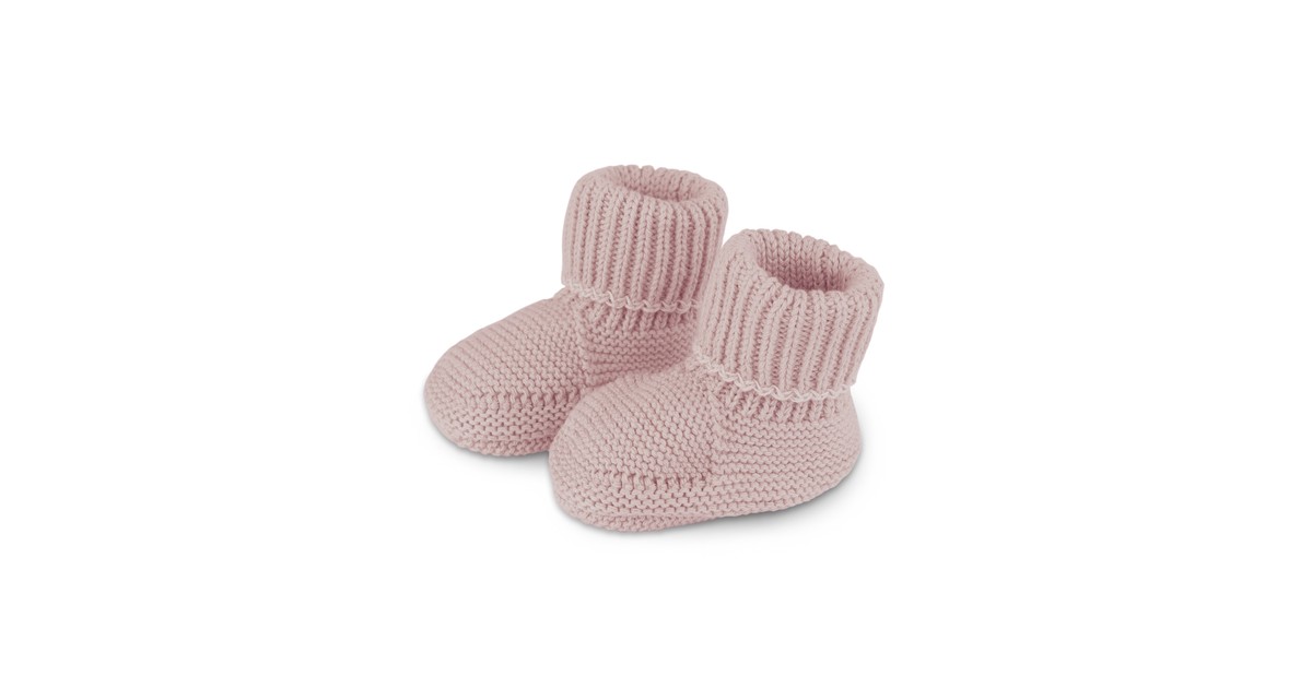 4baby Knit Booties Pink | Baby Bunting AU