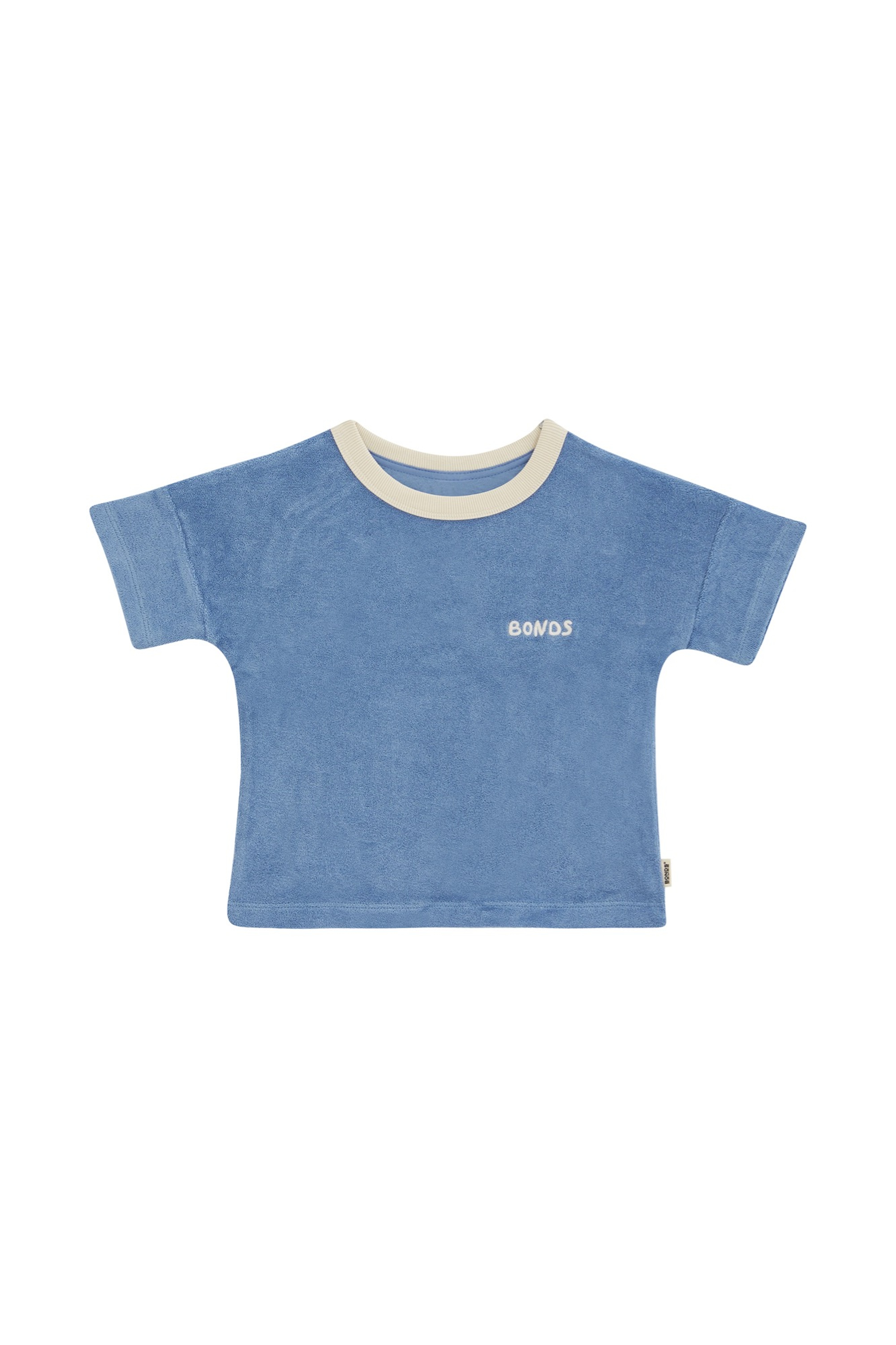Bonds Tee Denim Fade | Baby Bunting NZ