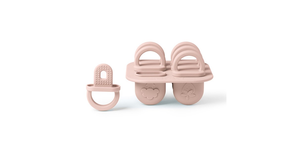 Annabel Karmel Silicone popsicle Tray with Sticks-Blushberry | Baby ...