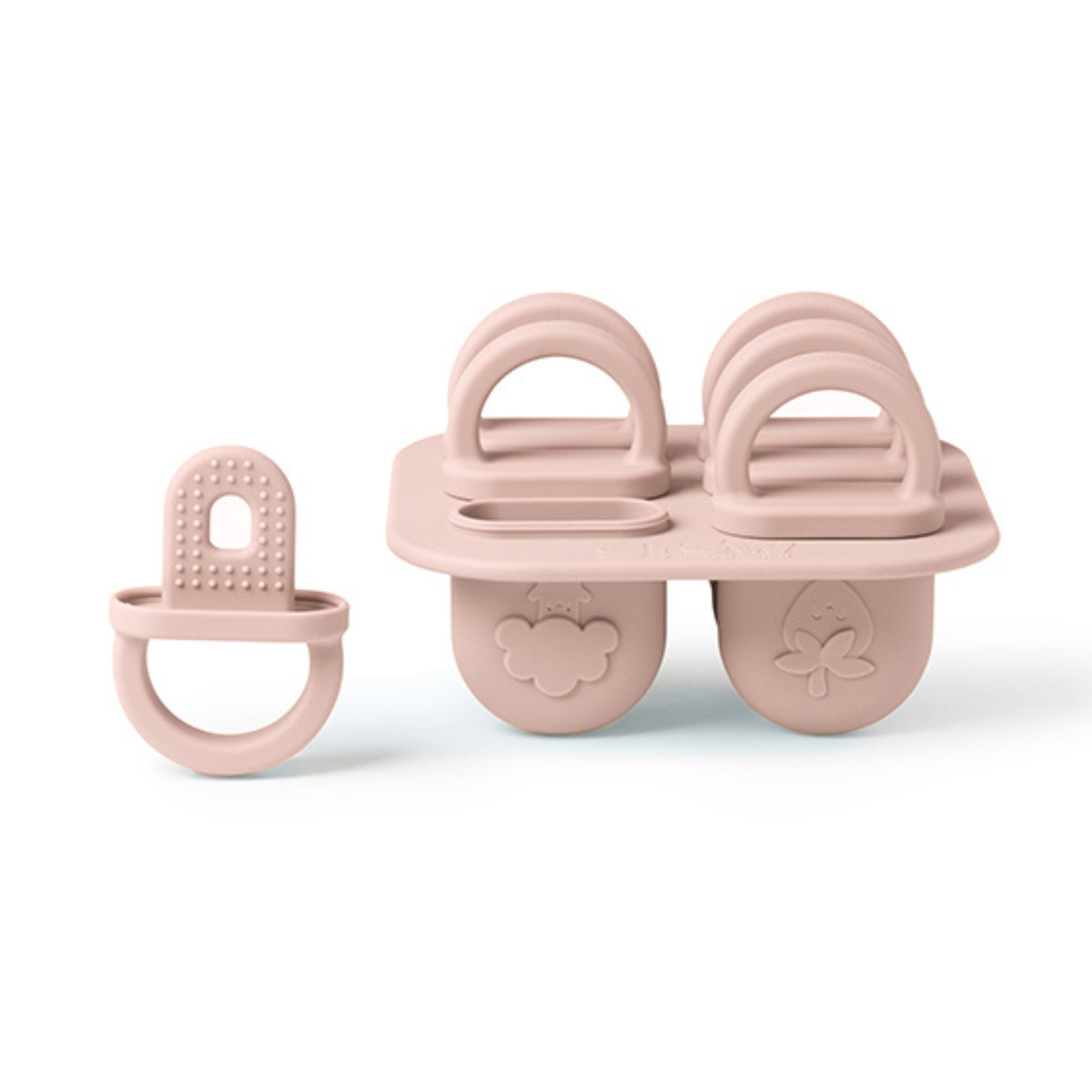 Annabel Karmel Silicone popsicle Tray with Sticks-Blushberry | Baby ...