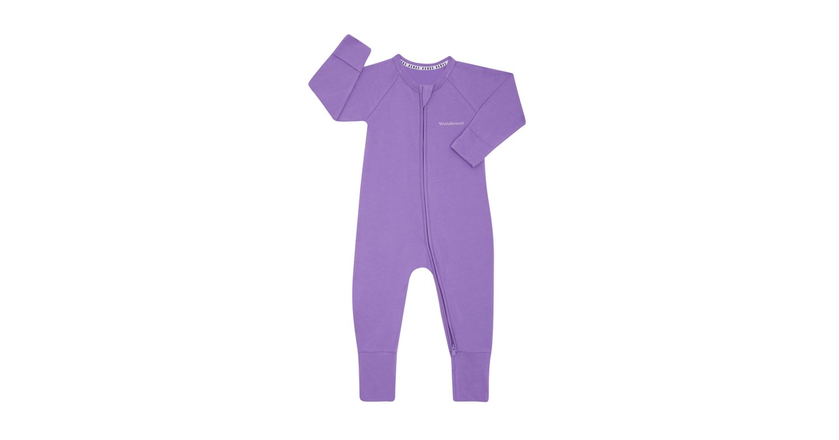 Bonds Newbies Coverall Lilac Fluff | Baby Bunting NZ
