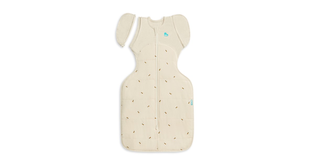 Love To Dream Transition Bag 2.5 Tog Bees Oat Size Medium | Baby Bunting AU