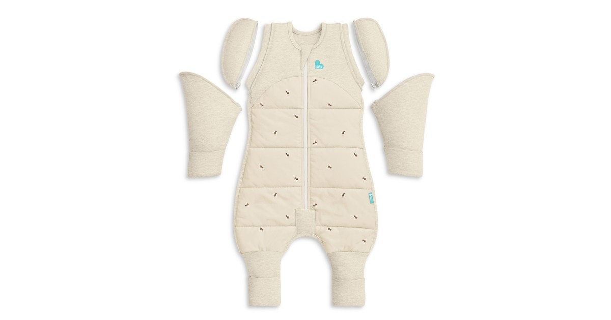Love To Dream Transition Suit 2.5 Tog Bees Oat Size Medium | Baby ...