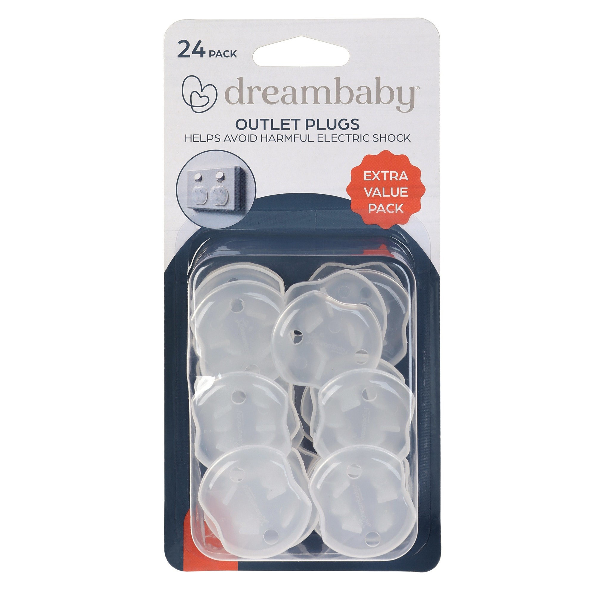Dreambaby Outlet Plugs 24pk | Baby Bunting AU