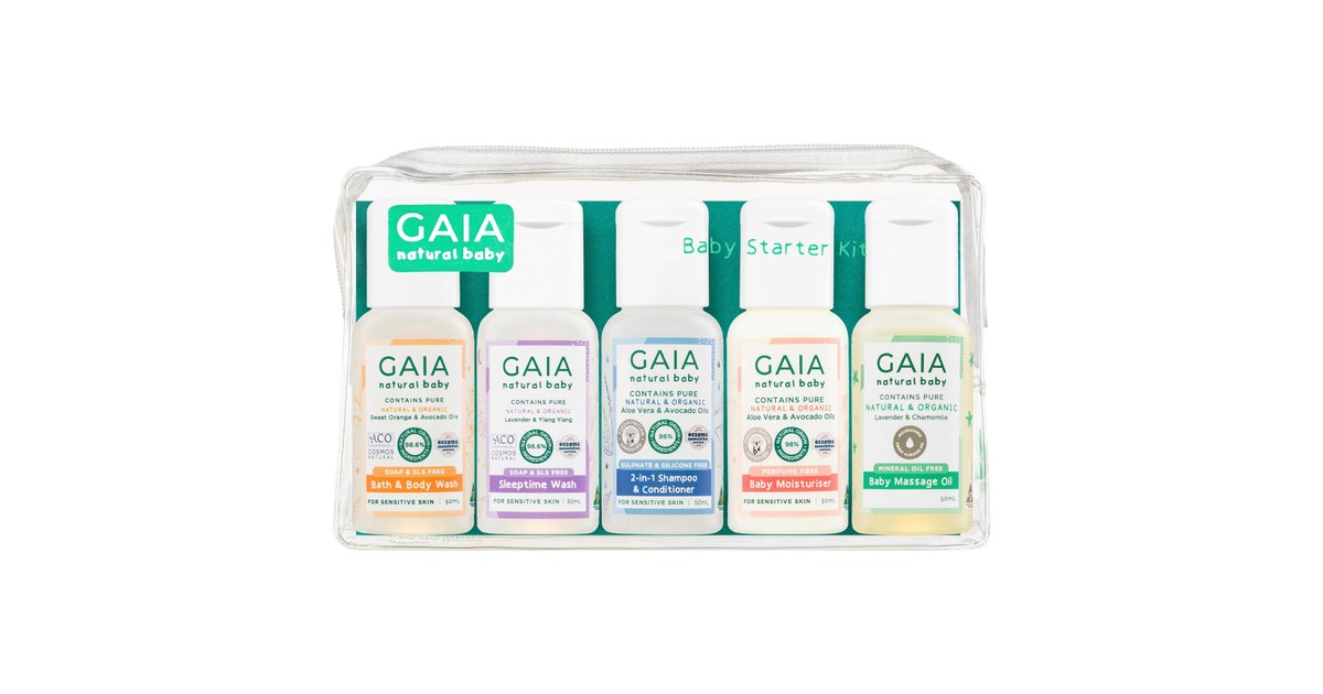 GAIA Baby Starter Kit 5PK | Baby Bunting AU