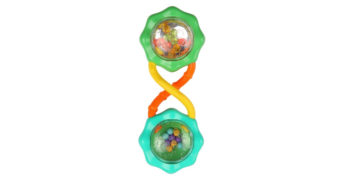 Bright Starts Rattle & Shake Barbell | Baby Bunting NZ