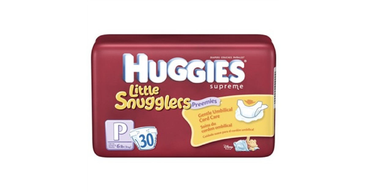 Huggies Little Snugglers Premmie Nappies 30pk | Baby Bunting AU