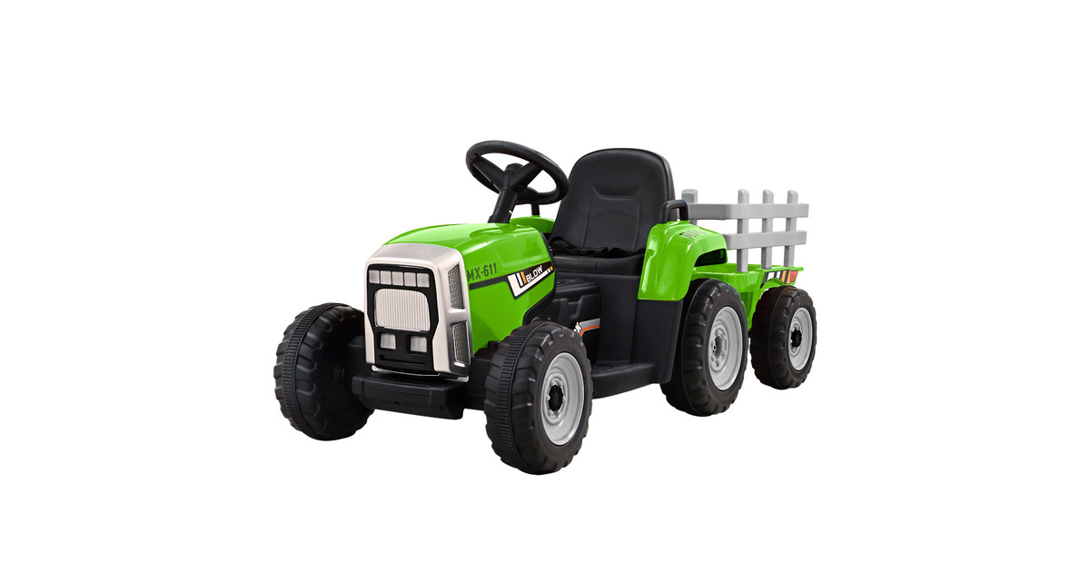 Rigo Ride On Tractor - Green | Baby Bunting AU