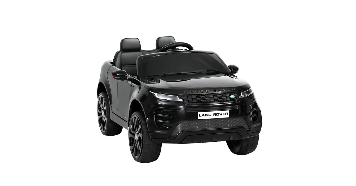 Rigo Ride On Car Range Rover EVOQUE SUV 12V 108cm - Black | Baby Bunting AU