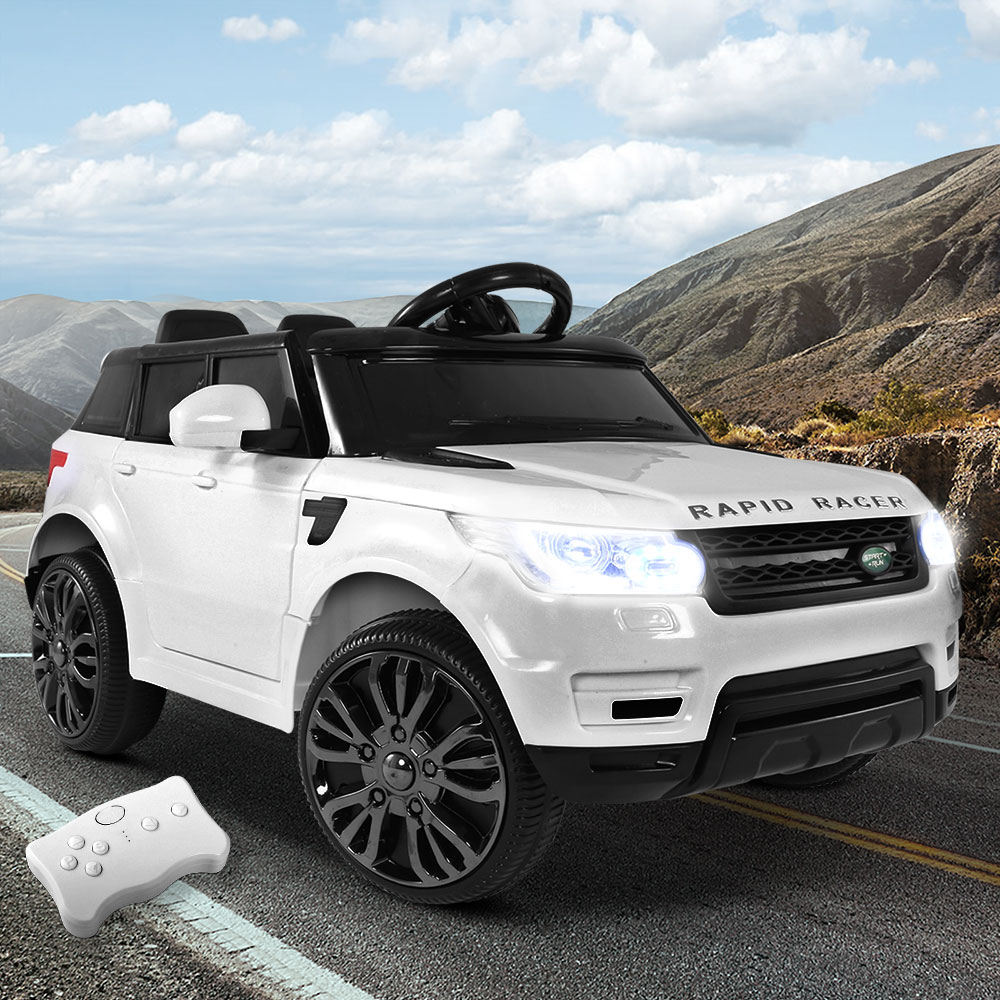 Rigo Ride on Car Range Rover - White | Vehicles | Baby Bunting AU