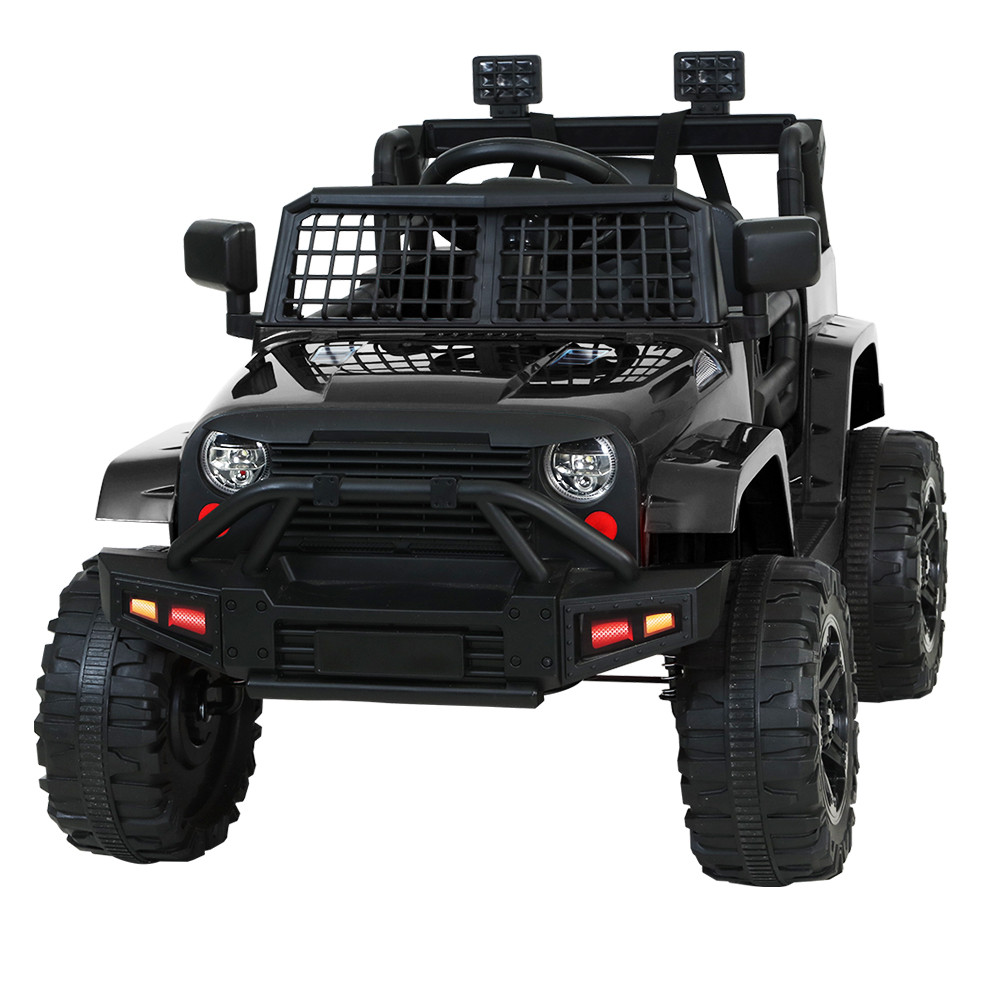 Rigo Ride on Car Jeep Off Road 12V - Black | Vehicles | Baby Bunting AU
