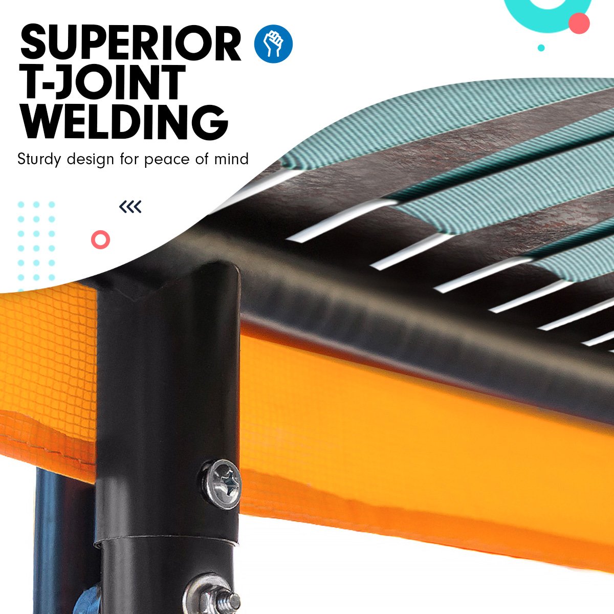 Kahuna 8ft Springless Trampoline with Basketball Set | Trampolines ...