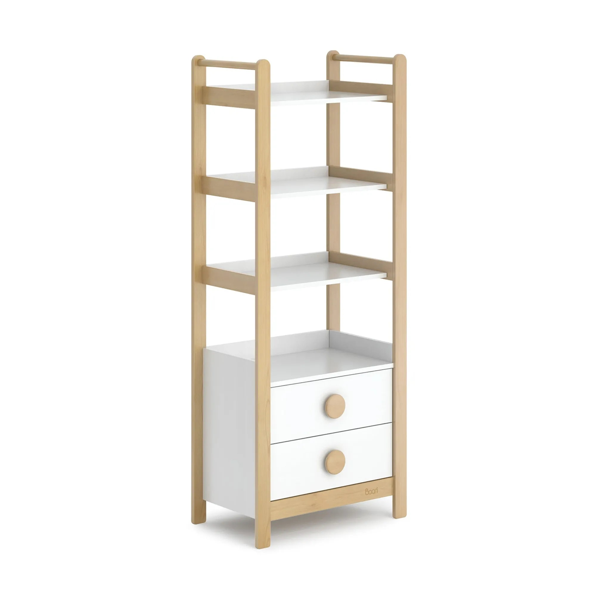 Boori Tidy Storage Bookcase - Barley and Almond | Baby Bunting AU