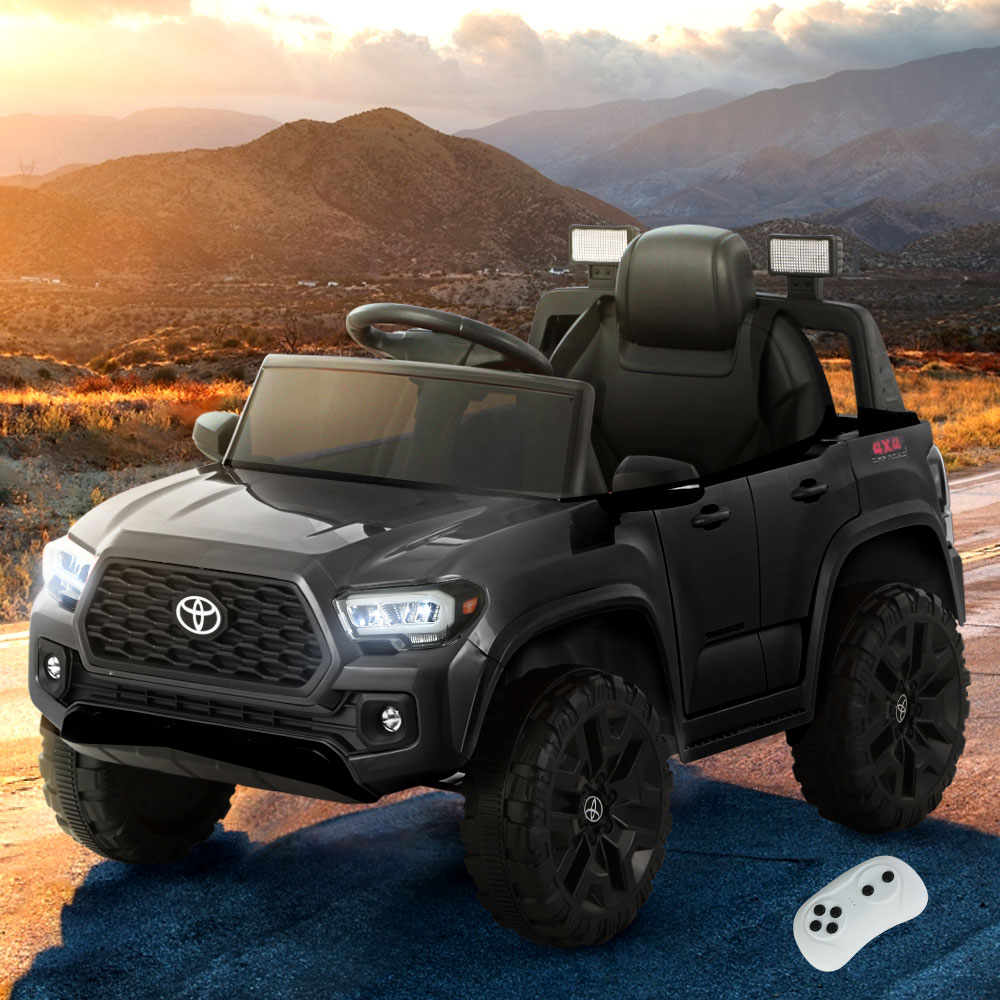 Rigo Ride On Car Electric Tacoma Off Road Jeep - Black | Vehicles ...