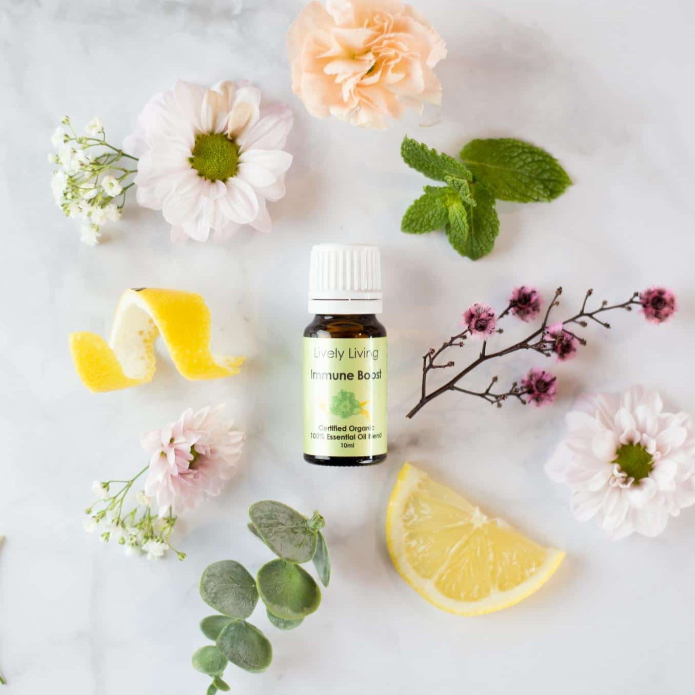 Lively Living Immune Boost Organic Essential Oil 10ml | Humidifiers ...