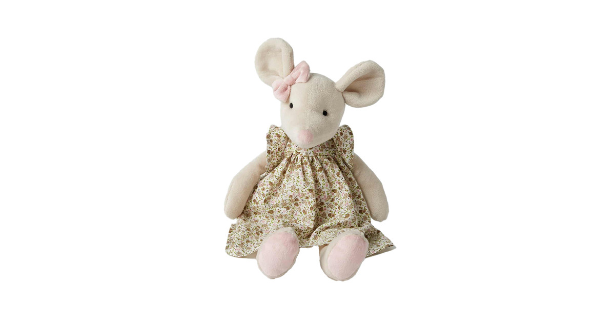 Jiggle & Giggle Animal Isabella Mouse Kids/Children Soft Plush Play Toy ...