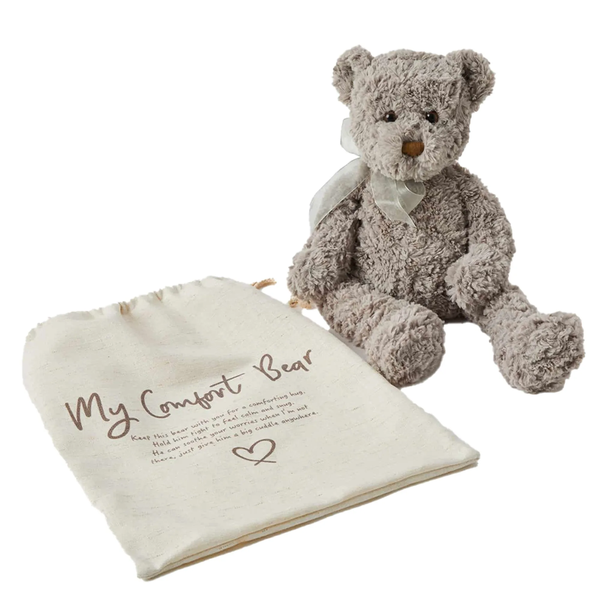 Jiggle & Giggle Darcy The Comfort Teddy Bear Kids Play Toy Soft Plush ...