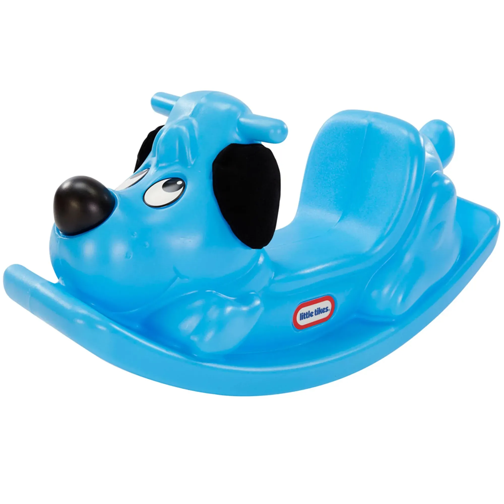 Little Tikes Compact Kids Rockin' Puppy Chair Ride On Rocker Toy - Blue ...