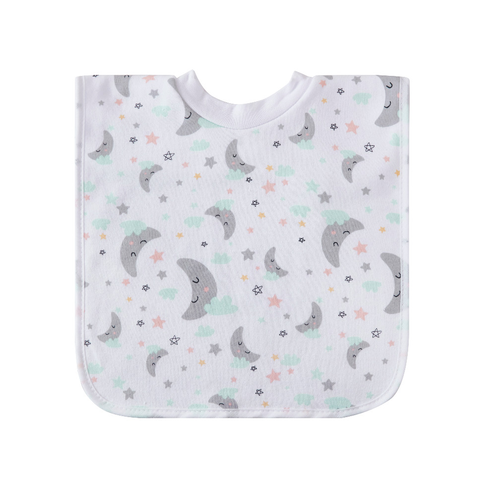 Big Softies Popover Bibs - Cloud 3 Pack | Cloth | Baby Bunting AU