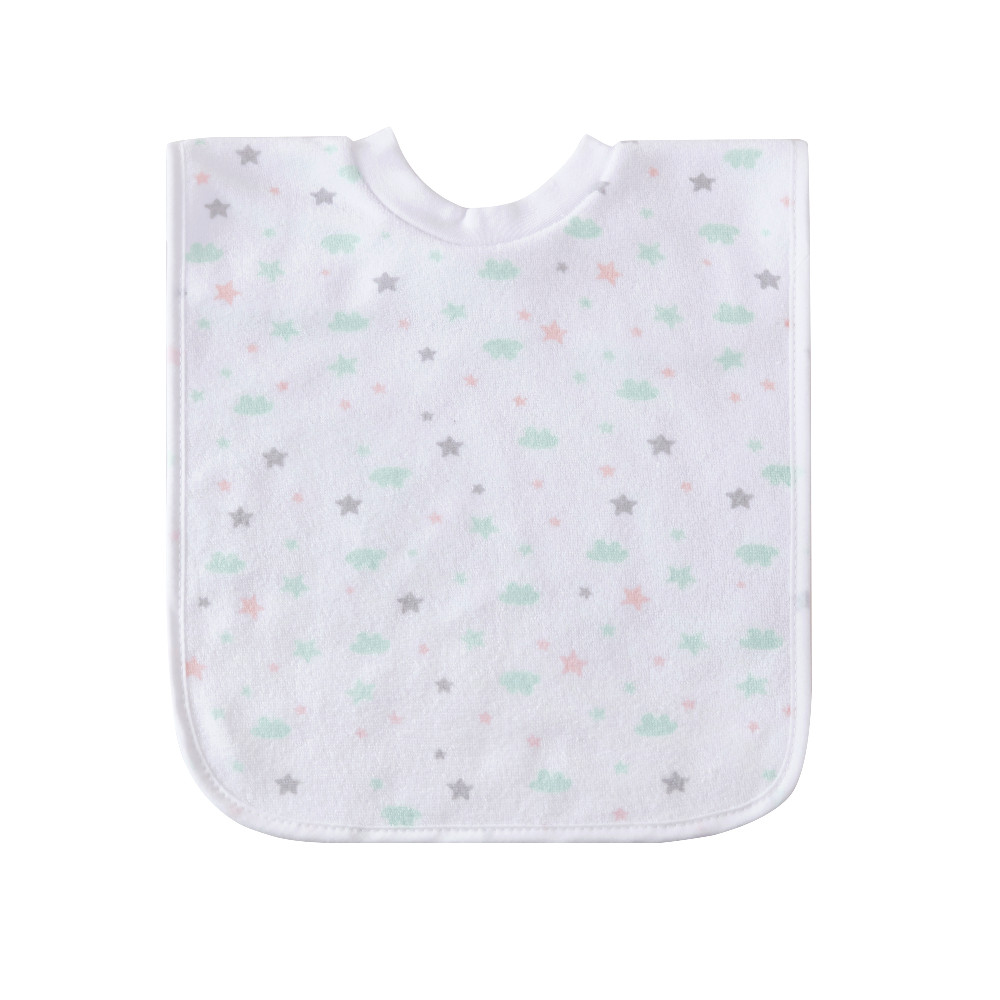Big Softies Popover Bibs - Cloud 3 Pack | Cloth | Baby Bunting AU