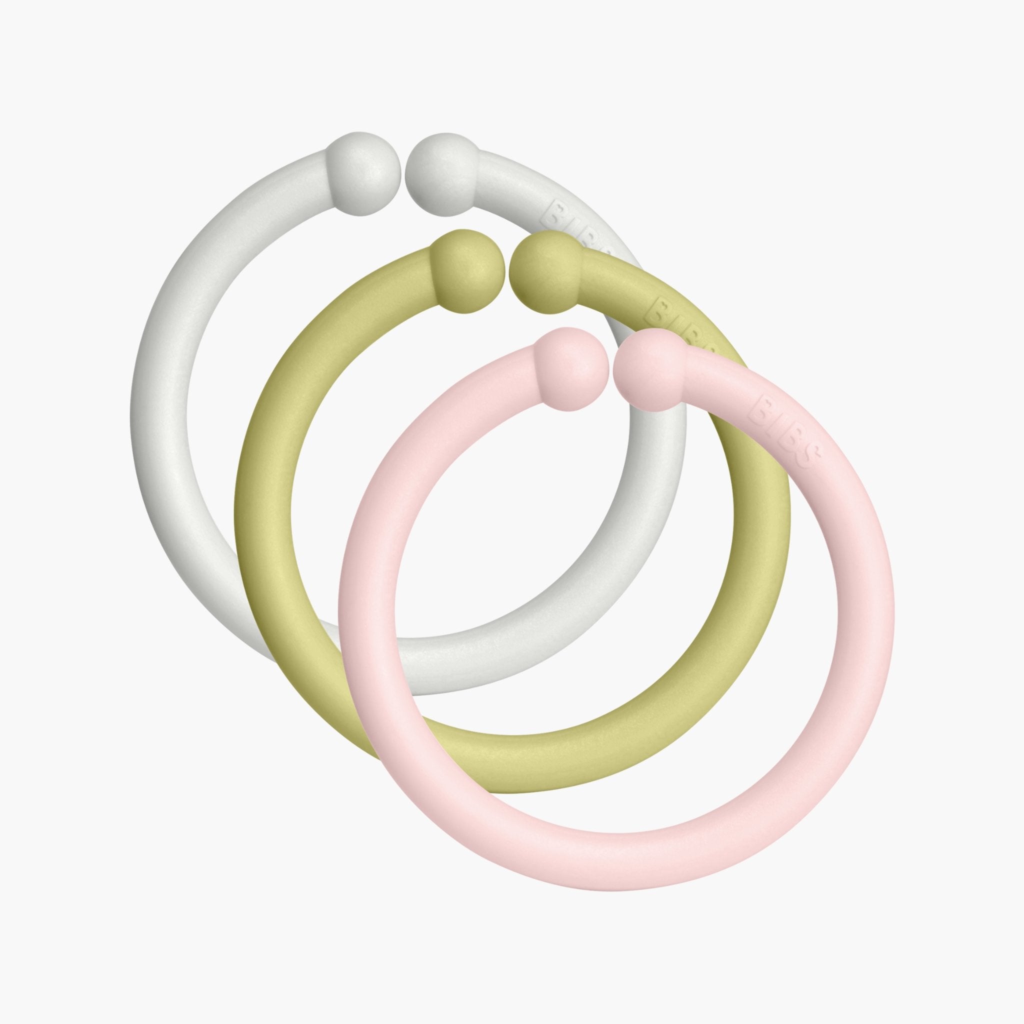Bibs Loops - Haze/Meadow/Blossom | Interactive Toys | Baby Bunting AU