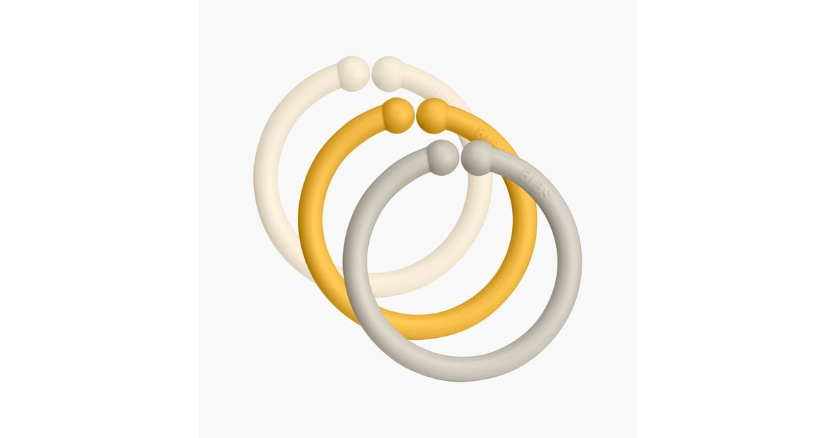 Bibs Loops - Ivory/Honey Bee/Sand | Baby Bunting AU