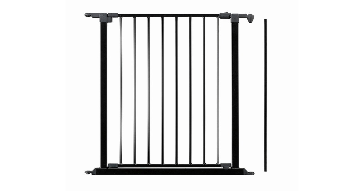 BabyDan Flex Configure Baby/Infant Safety Gate - Black | Baby Bunting AU