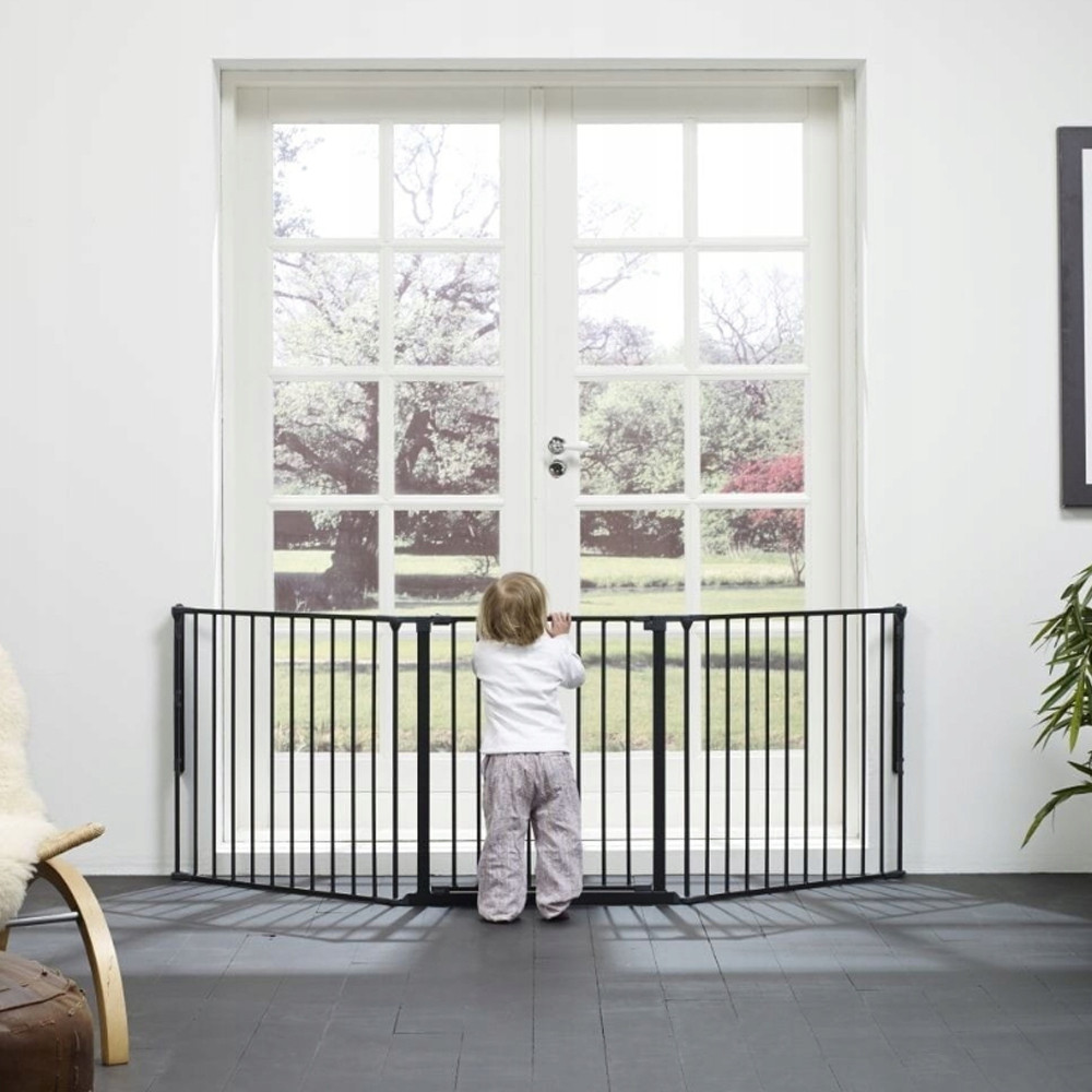 BabyDan Flex Configure Baby/Infant Safety Gate - Large Black | Baby ...