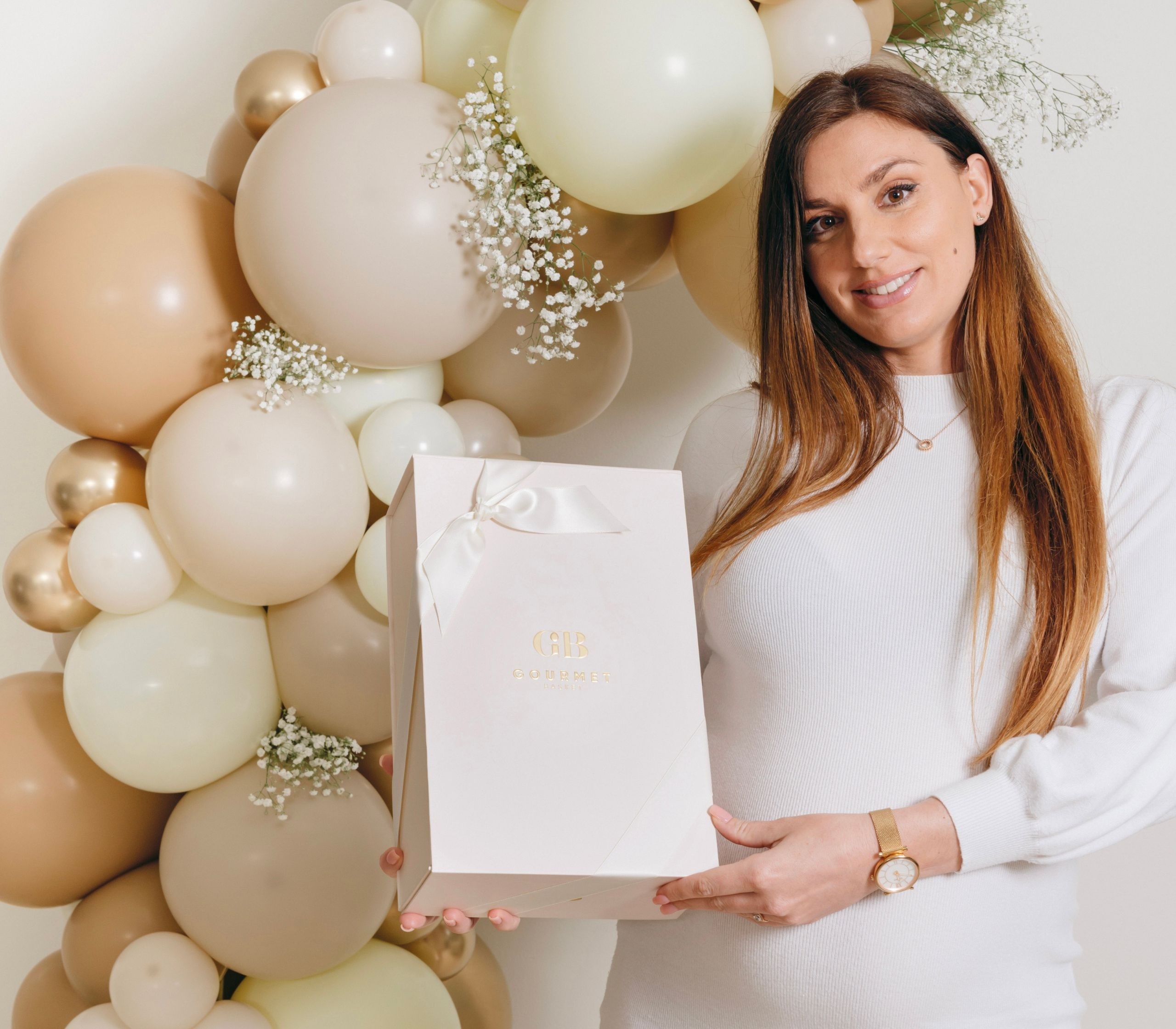 Gourmet Basket Trendy Little Baby Hamper | Gift Hampers | Baby Bunting AU