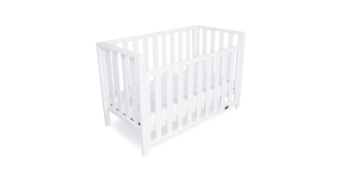 Babyhood Mali Compact Cot - White | Baby Bunting AU