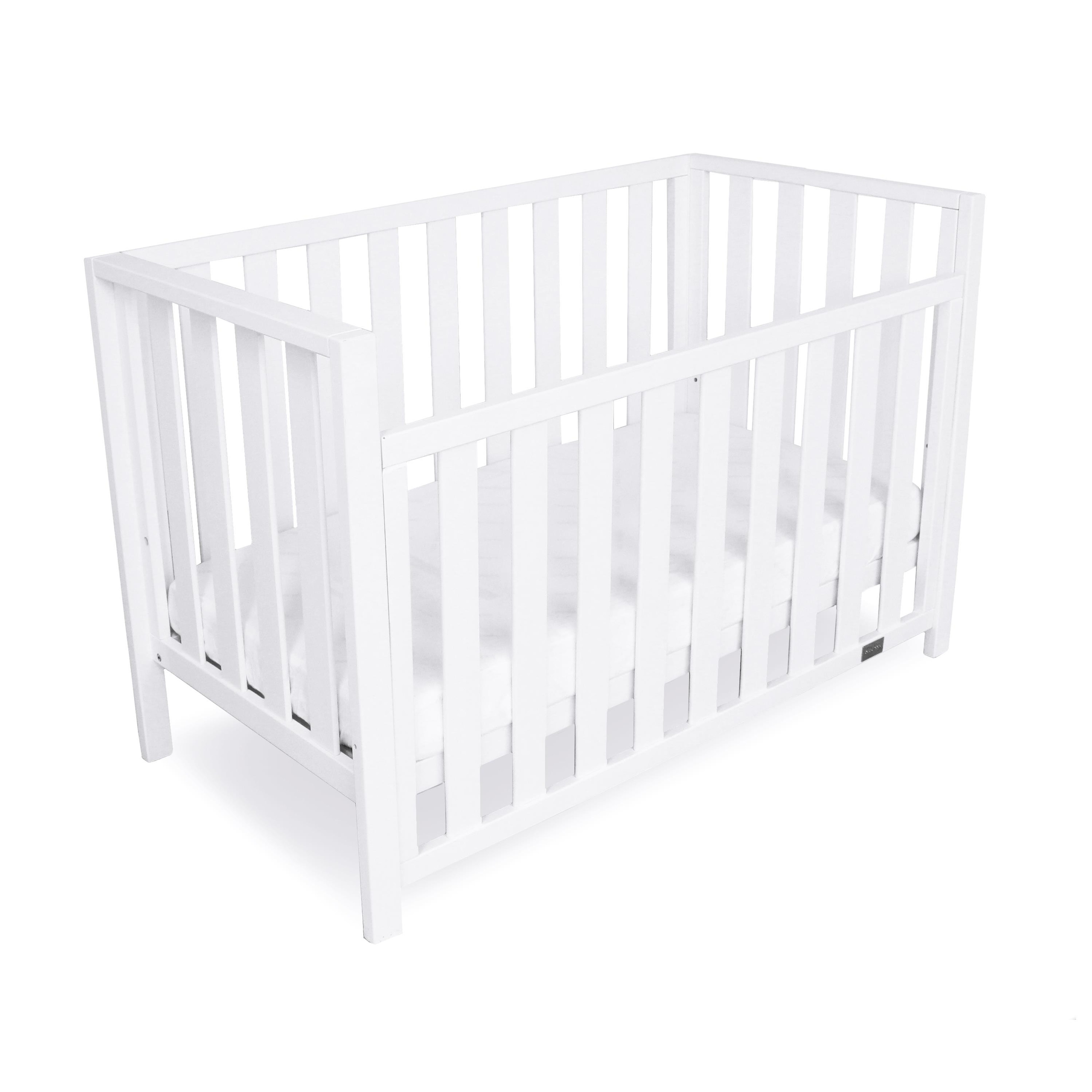 Babyhood Mali Compact Cot - White | Baby Bunting AU