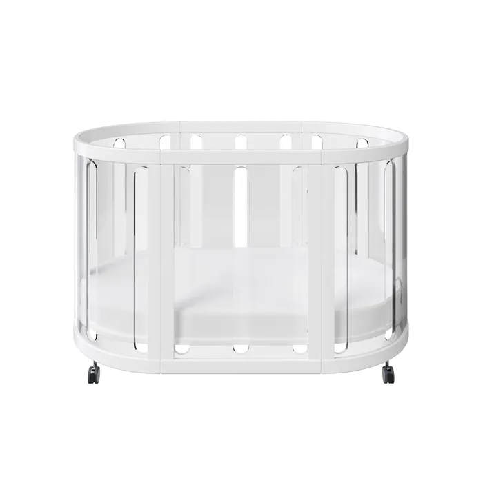 Babyhood Kaylula Sova Cot Clear Package - White | Baby Bunting AU
