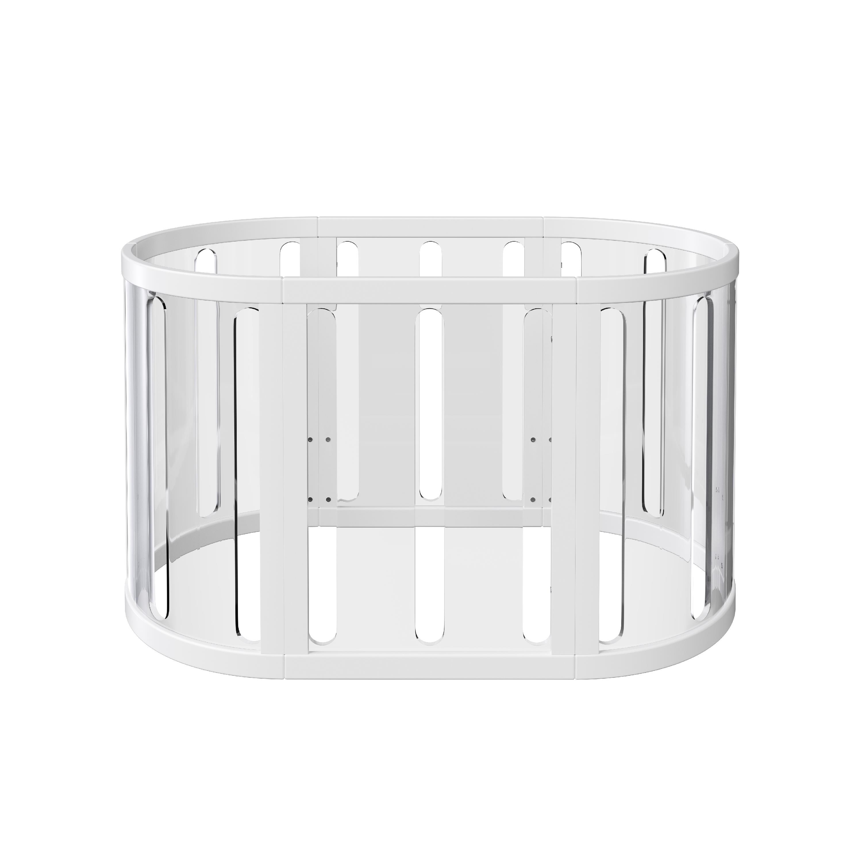 Babyhood Kaylula Sova Cot Clear Package - White | Cots | Baby Bunting AU