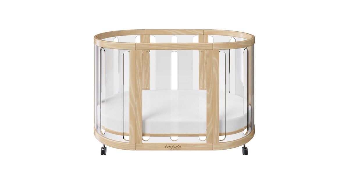 Babyhood Kaylula Sova Cot Clear Package - Beech | Baby Bunting AU