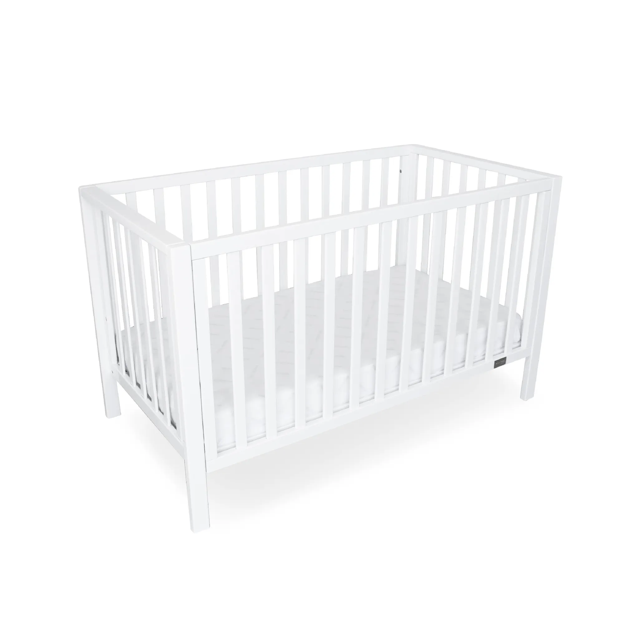 Babyhood Lulu Cot - White | Baby Bunting AU