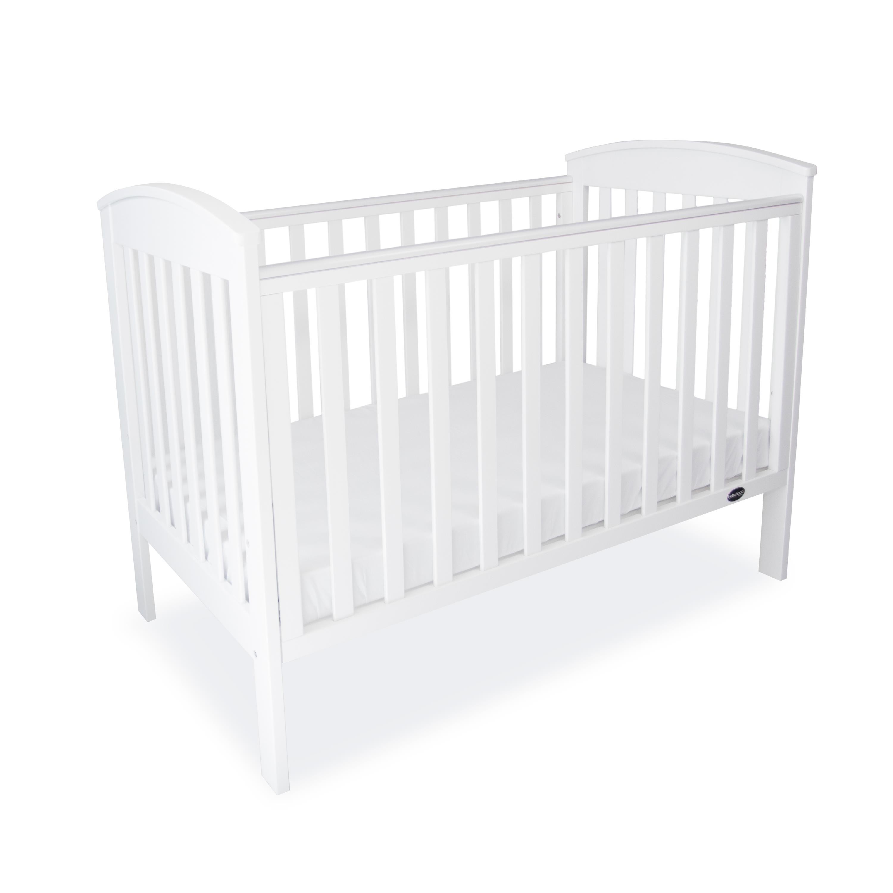 Babyhood Classic Curve Cot - White | Cots | Baby Bunting AU