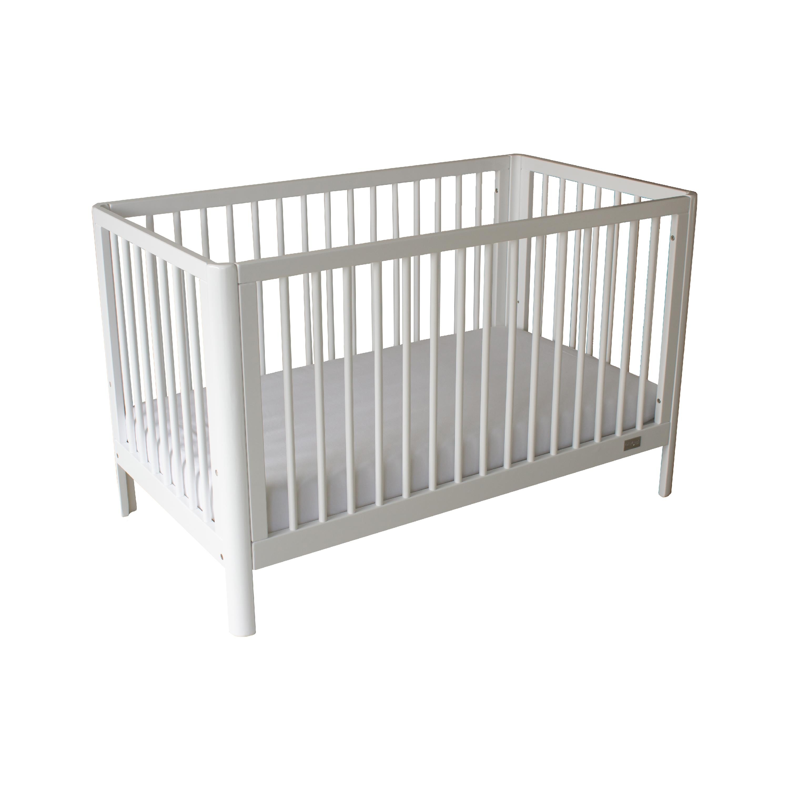 Babyhood Dune Cot - White | Cots | Baby Bunting AU
