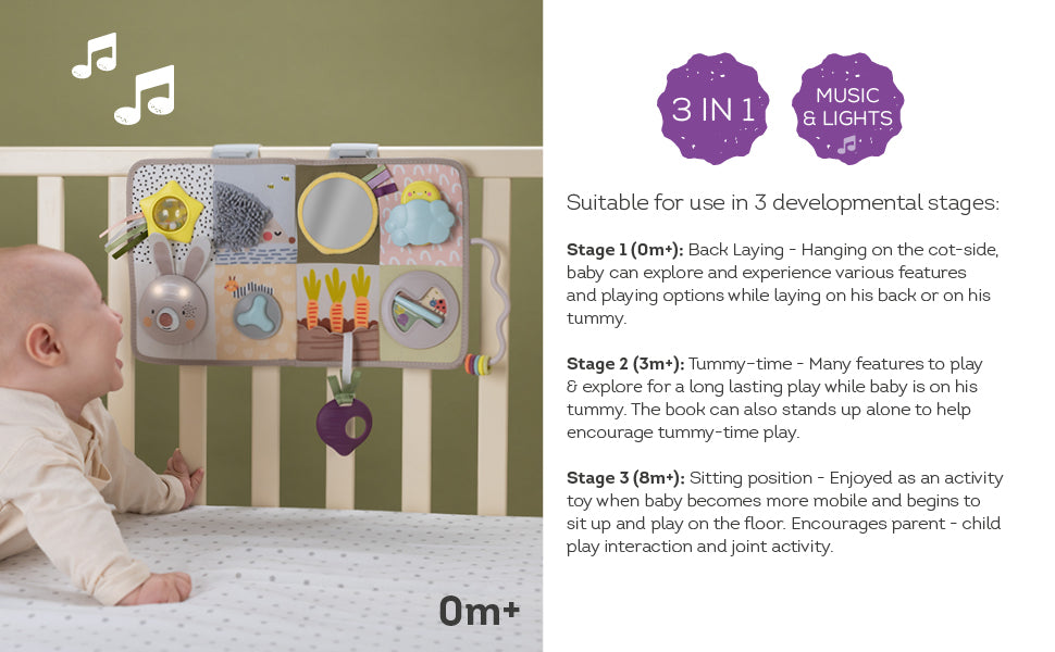 Taf Toys Developmental Activity Center with Music & Sound | Interactive ...