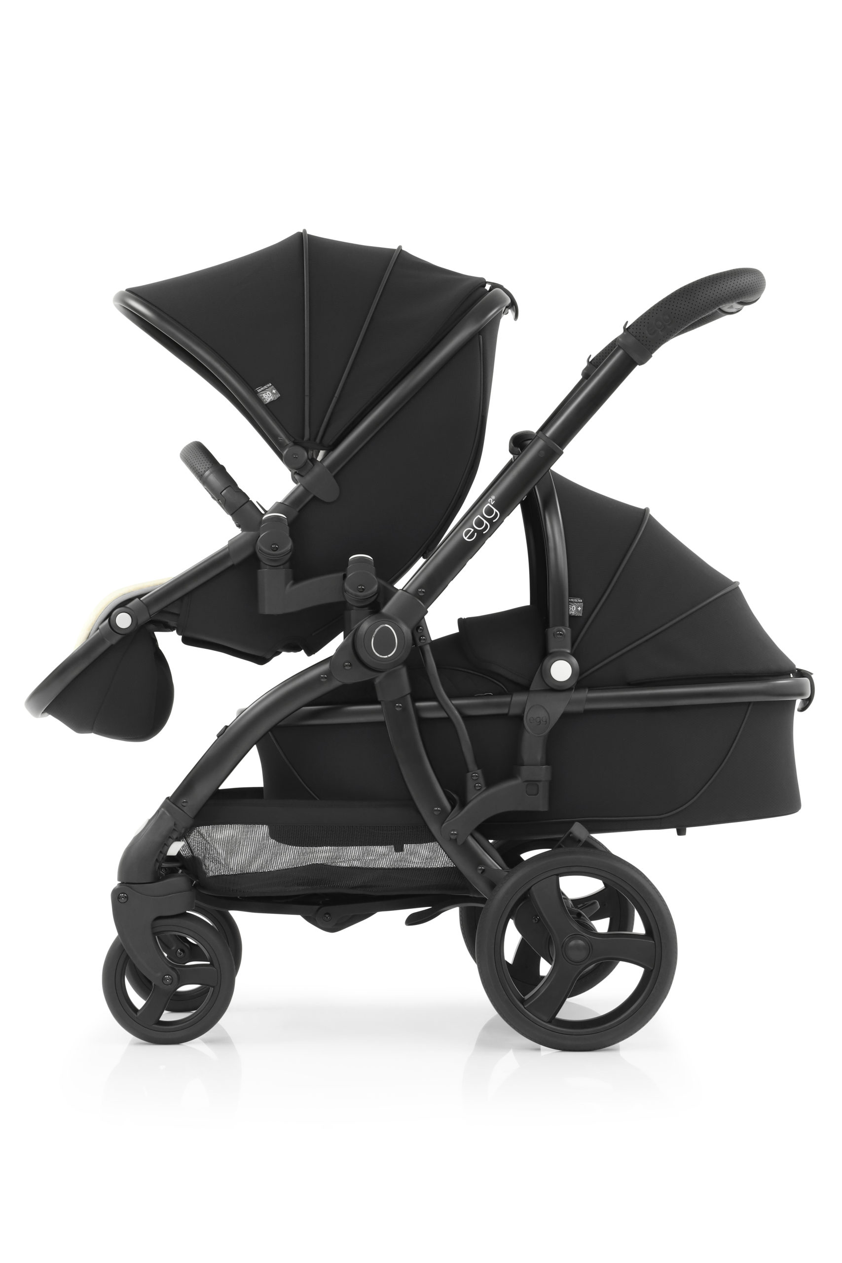 Egg2 Tandem Seat Just - Black | Strollers | Baby Bunting AU