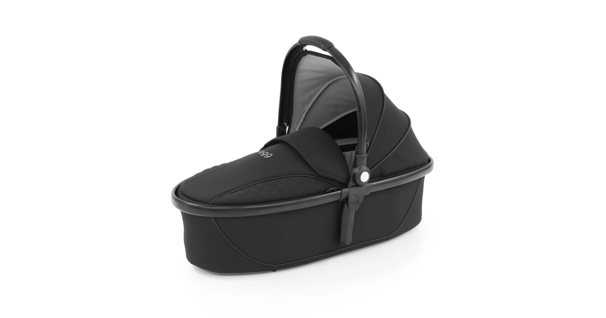 Egg2 Carry Cot Just - Black | Baby Bunting AU