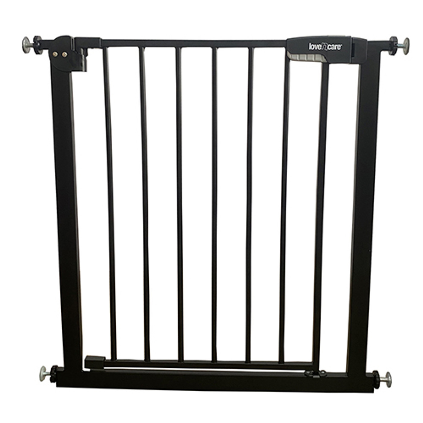 Love N Care Safety Gate - Black | Baby Bunting AU